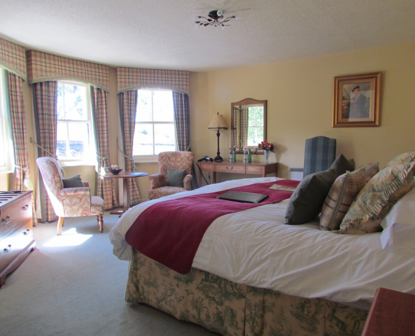Luxury Bedrooms at the Altnaharra Hotel, Sutherland | Altnaharra Hotel